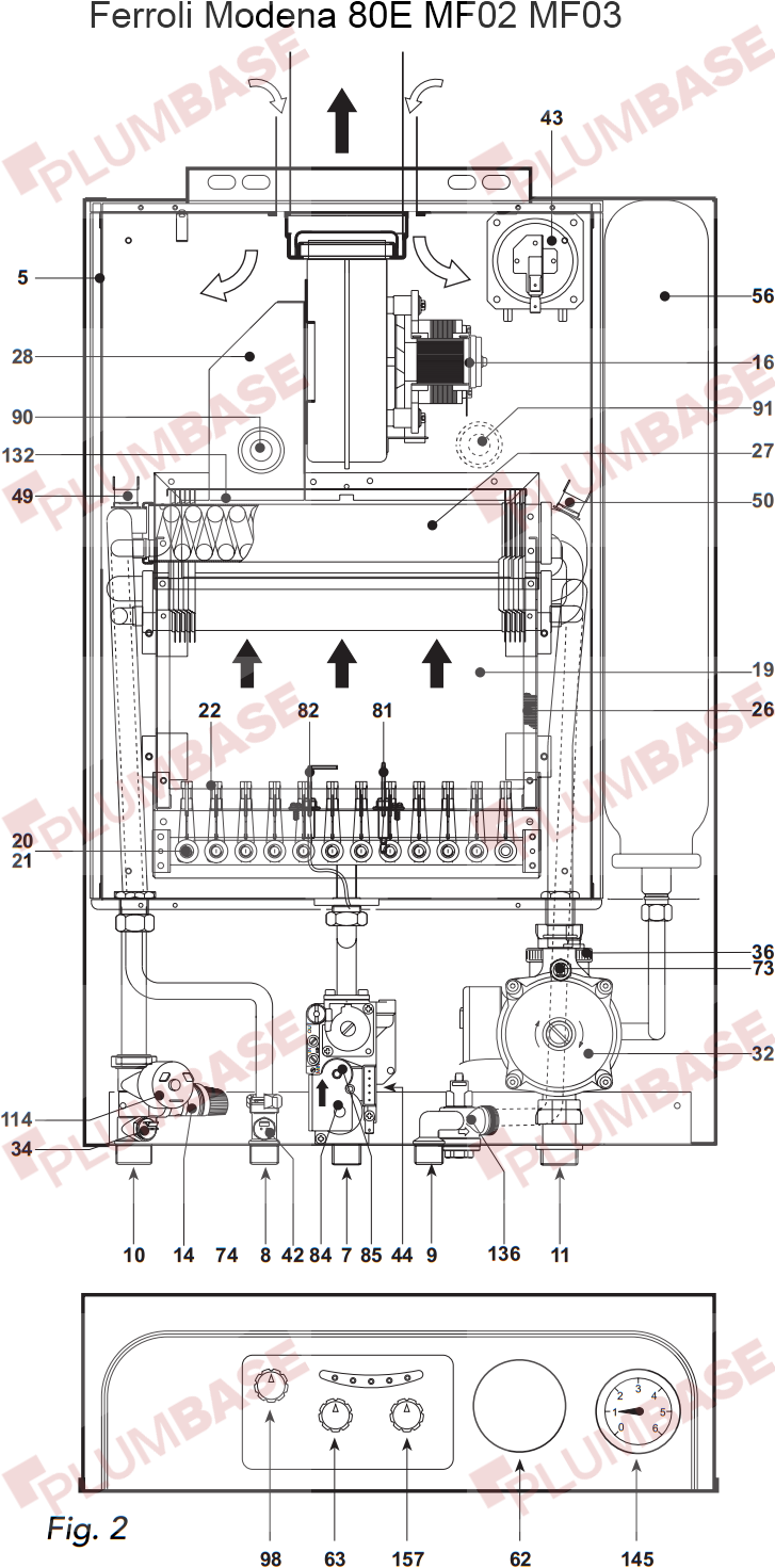 Manual De Musculatura Ferroli Modena 80e Ferroli Modena 102 (Boiler